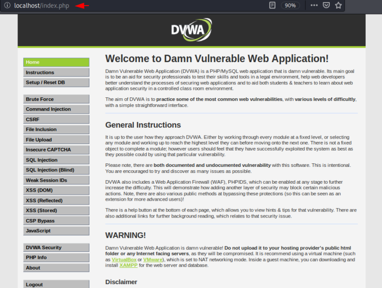 Web Application Pentest Lab Setup On Docker Secnhack