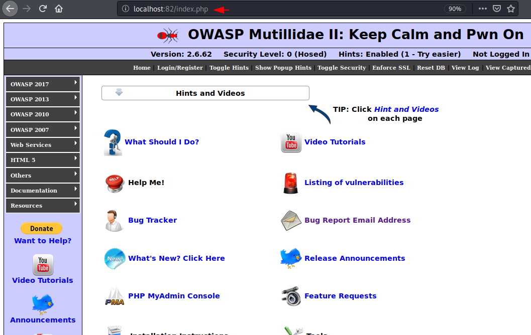 Web Application Pentest Lab Setup On Docker Secnhack