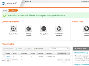 Metasploit Pro – A Security Tool Installation - Secnhack